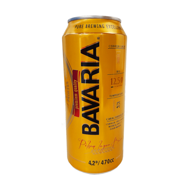 LATA CERVEZA BAVARIA 470cc – Pamacri Los Morros